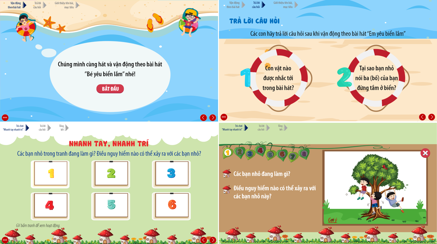 Nhận biết nơi nguy hiểm